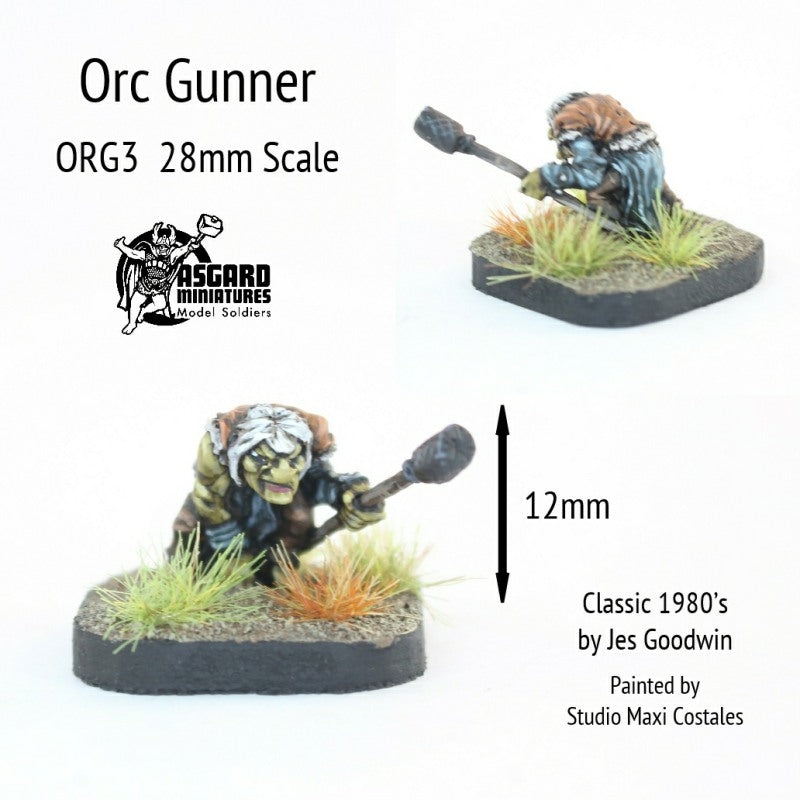 ORG3 Orc Gunner with Rammer | Alternative Armies