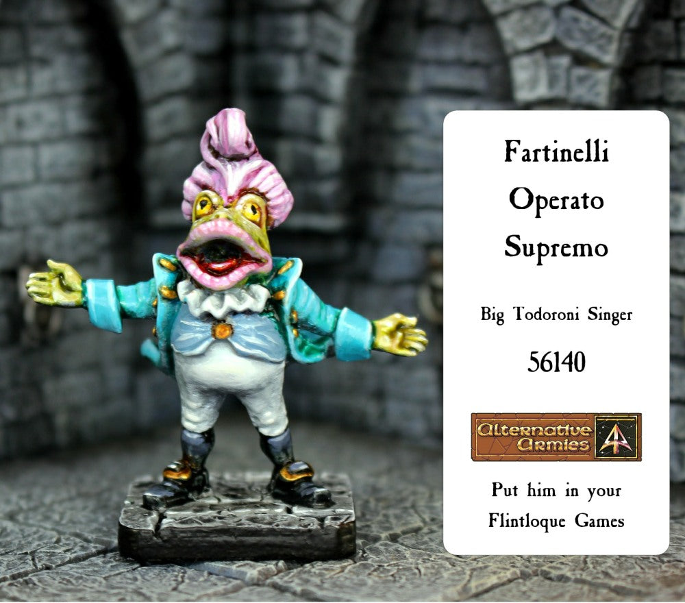 56140 Fartinelli Operato Supremo (Big Todoroni Singer) | Alternative Armies
