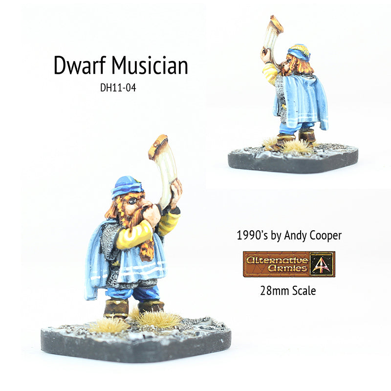 DH11-04 Dwarf Musician | Alternative Armies