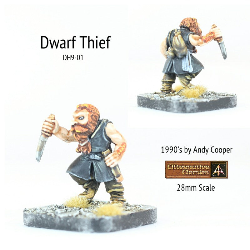 DH9-01 Dwarf thief with Dagger | Alternative Armies