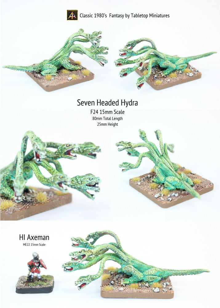 F24 Seven Headed Hydra (80mm long) | Alternative Armies F24 Seven Headed Hydra (80mm long) | Alternative Armies