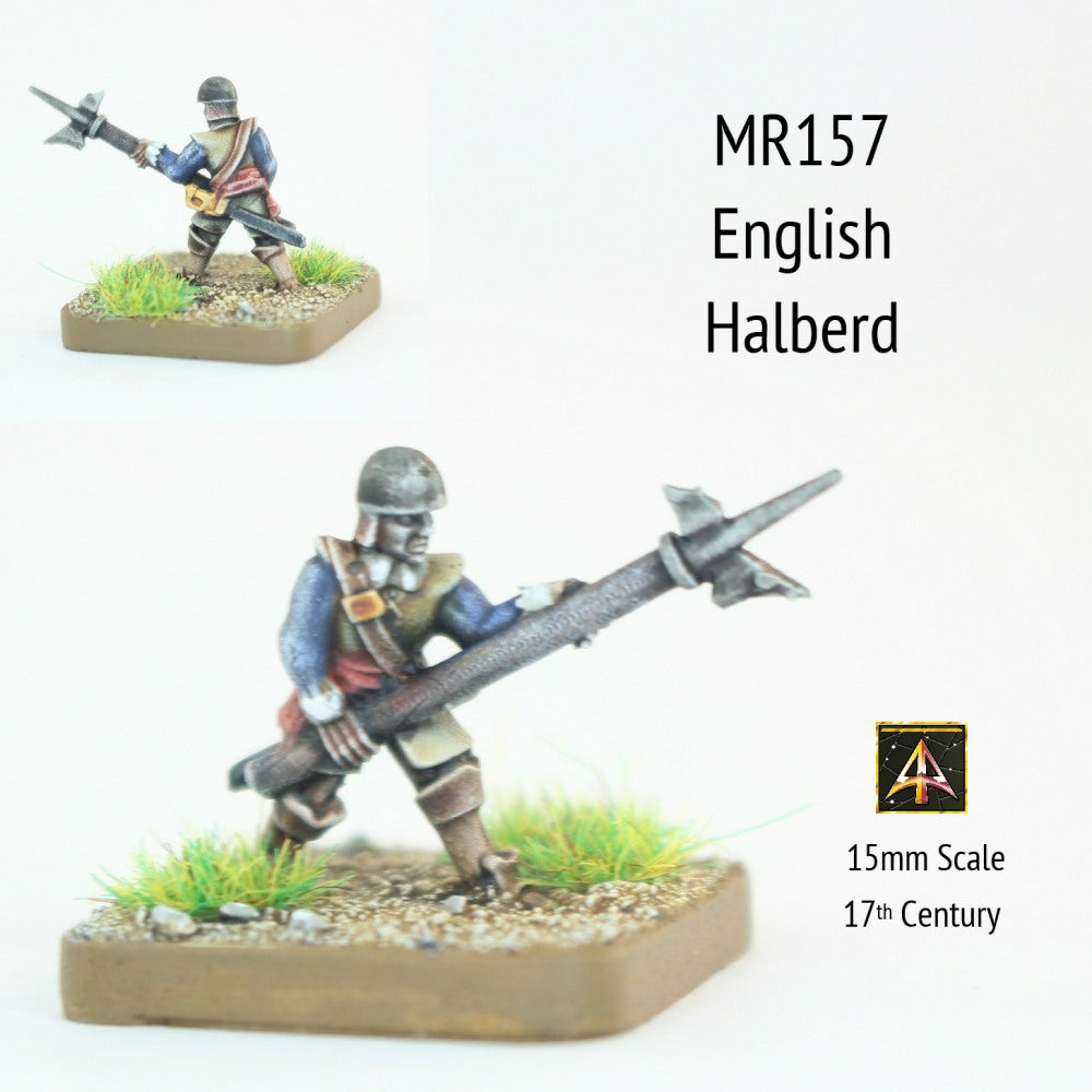 MR157 English Halberd 17thC Pot Helmet | Alternative Armies