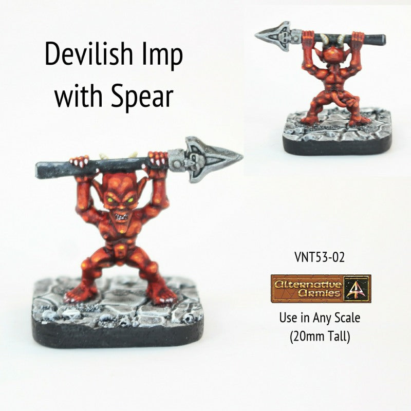 VNT53-02 Devilish Imp with Spear - Save 10%