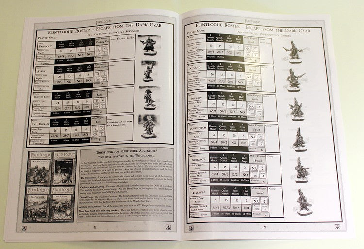 5024 Escape from the Dark Czar - Game Booklet