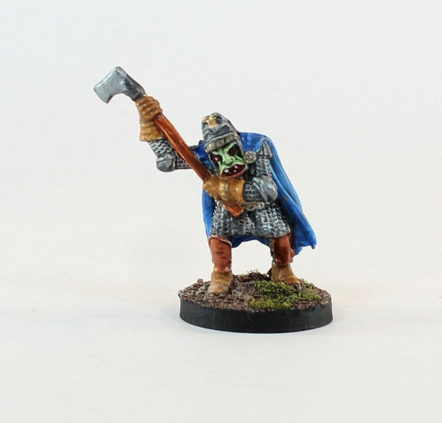 PTD OH12-03: Orc veteran in armour with long handled Axe (1 ...