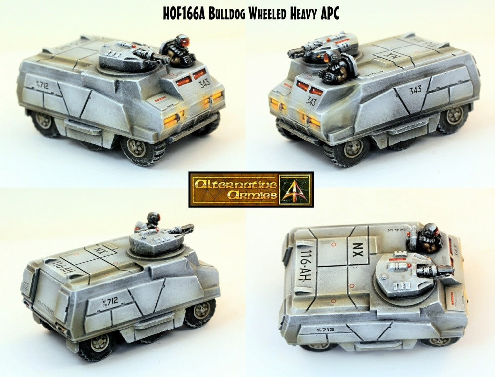 HOF166A Bulldog Heavy APC Wheeled | Alternative Armies