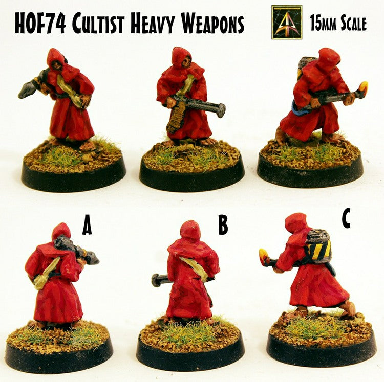 HOF74 Cultist Heavy Weapons | Alternative Armies