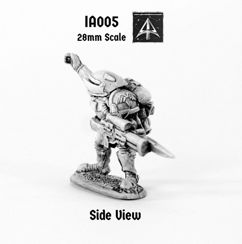 IA005 Retained Knight signalling the advance | Alternative Armies
