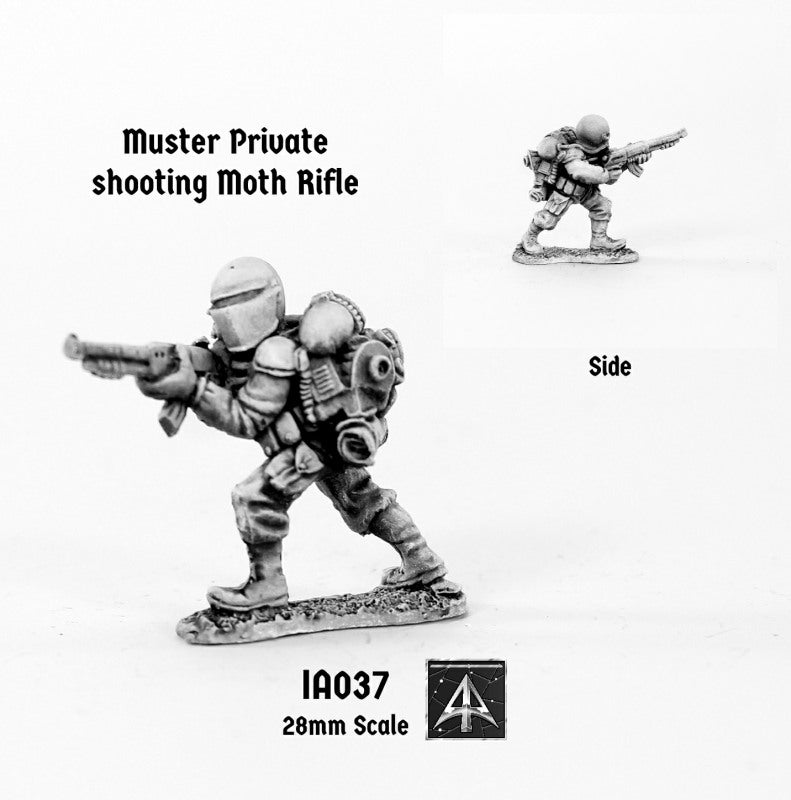 IA037 Muster Private shooting Moth Rifle | Alternative Armies