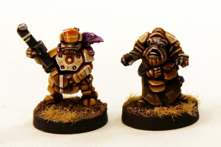 IAF111 Captain Bozar and Sherag | Alternative Armies