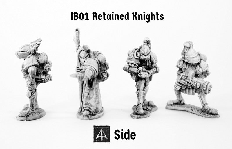 IB01 Retained Knights (Four Pack with Saving) | Alternative Armies