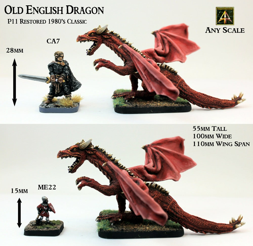 P11 Old English Dragon (110mm wing span) | Alternative Armies